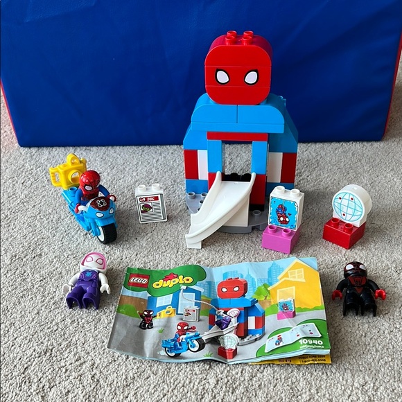 Toys | Lego Duplo Spiderman Headquarters 1940 | Poshmark